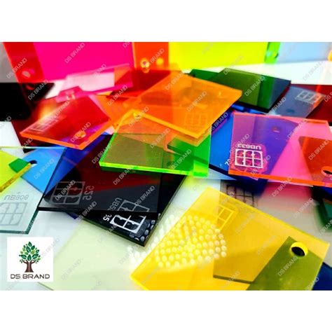 2mm A4 Acrylic Sheet Clear Colour Tinted Fluorescent A4 Acrylic Sheet Pmma Sheet Perspex