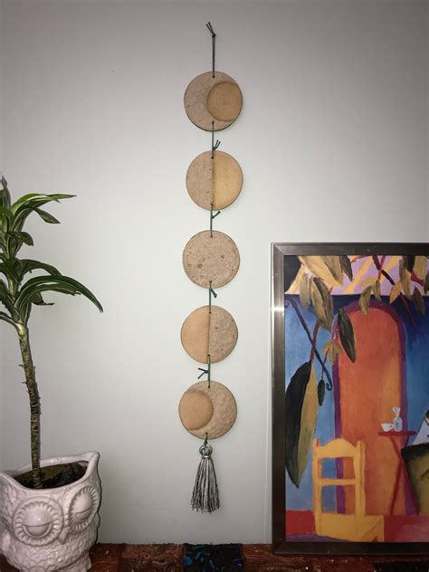 Lunar Phases Ceramic Wall Decor Etsy