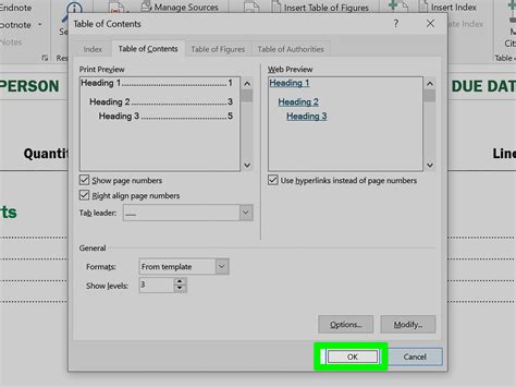 How to Create and Edit the Table of Contents in Word