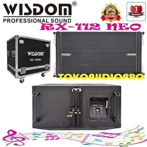 Jual Wisdom RX112 Neo Speaker Line Array Pasif Original RX 112 Jakarta Pusat Tokoaudioprocom