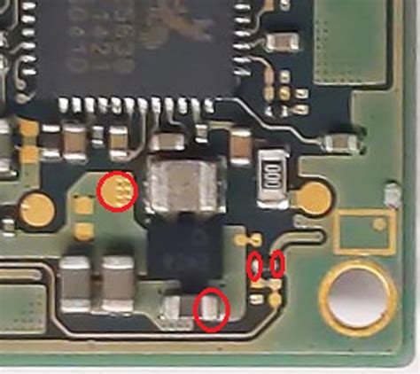 Shorted Caps Under Cpu Nintendo Switch Tronicsfix