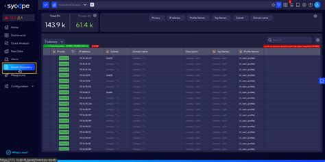 Asset Discovery Sycope Documentation
