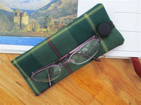 Tartan Glasses Case Folksy