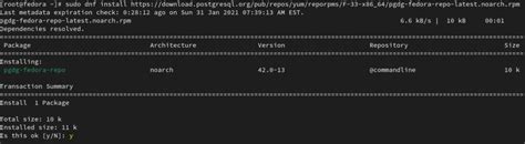 How To Install PostgreSQL On Fedora SysAdminXpert
