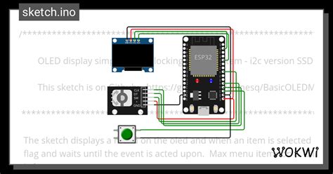 enum menu wokwi arduino and esp32 simulator