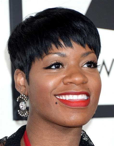 Fantasia Barrino Short Black Pixie Cut For Black Women Styles Weekly