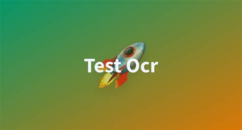 Test Ocr A Hugging Face Space By Raptor1038