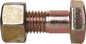 5 8 11x2 Astm F3125 Grade A325 Yellow Zinc Plated Steel Structural