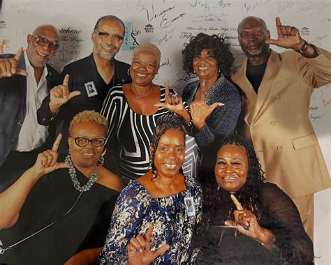 Lawton Standing From L To R Kenny Mc Morris Tyrone Smith Karen