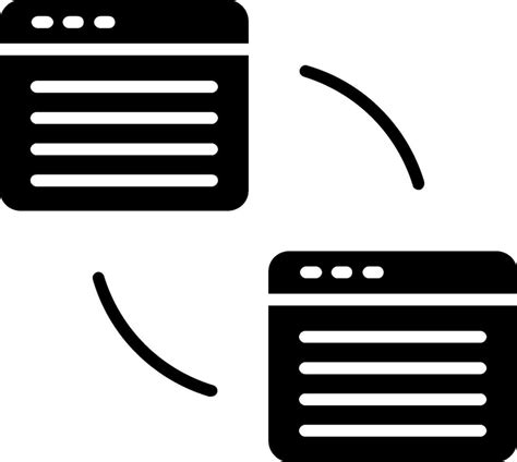 Refactoring Glyph Icon 43293419 Vector Art At Vecteezy
