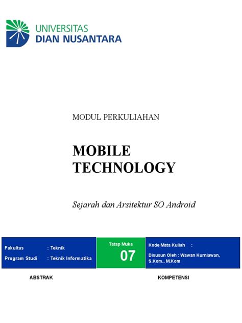 Modul 7 So Android Pdf Komputer