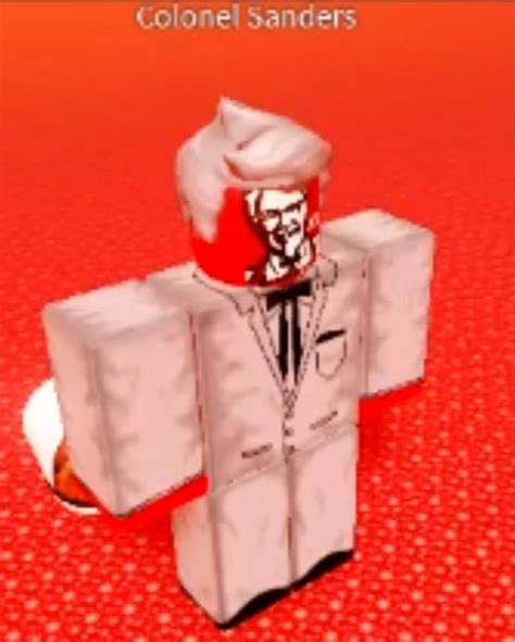 Colonel Sanders Roblox Raigforce Wiki Fandom