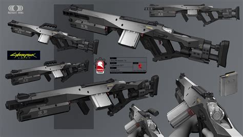 Kris Thaler Cyberpunk 2077 Borg Battle Rifle