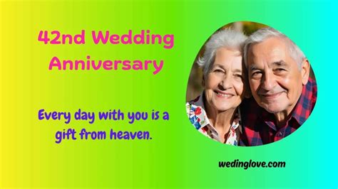 42nd Wedding Anniversary Secrets To Everlasting Love T Wishes 2026