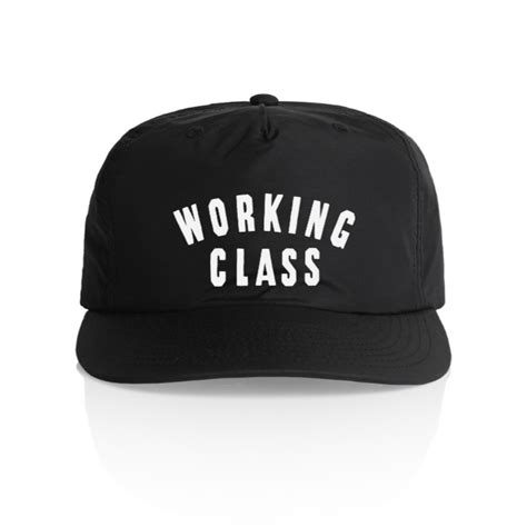 Working Class Champ Surf Cap Blackwhite