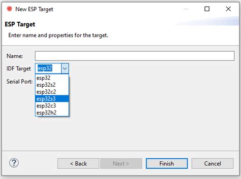 Doesnt Show Esp32c6 In Esp Target List Iep 895 · Issue 710 · Espressif Idf Eclipse Plugin
