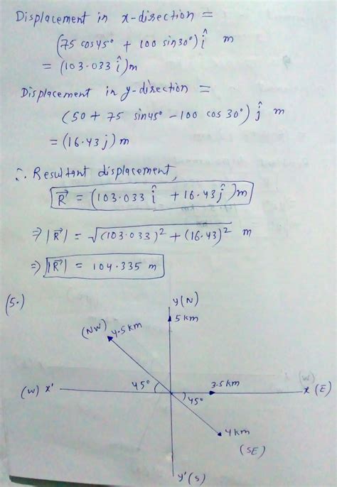 Solved Draw A Sketch And Then Use The Algebraic Method Of Vector Addition Course Hero