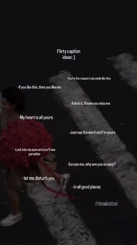 Aesthetic Flirty Captions For Girls Insta Bio Quotes Flirty Captions