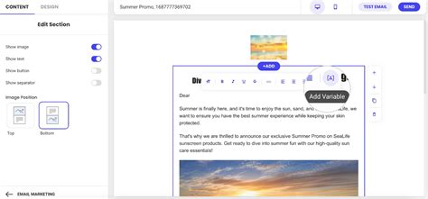 How Do I Use Variables In Email Building With Siteground Email