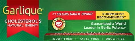 Garlique Garlic Extract Supplement Healthy Cholesterol