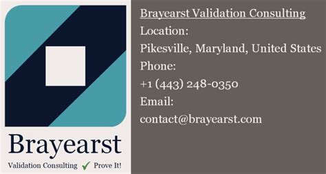Brayearst Validation Consulting