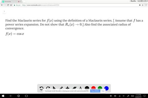 solved find the maclaurin series for f x using the definition of a