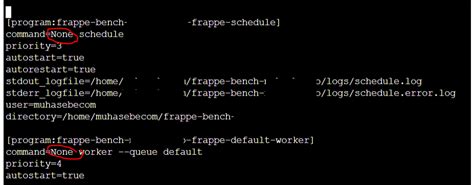 Supervisord Corrupt Supervisor Config For Frappe Multi Bench Setup