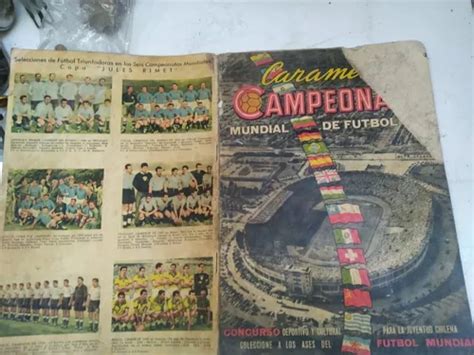 Álbum Caramelos Campeonato 1962 Detalles Cuotas Sin Interés