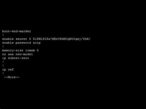 Enable Password Secret And How To Encrypt Passwords On Cisco Devices YouTube