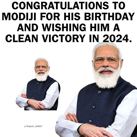 Happy Birthday Modiji Rsaimansays