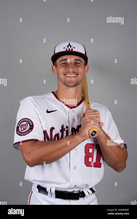 This Is A 2023 Photo Of Drew Millas Of The Washington Nationals