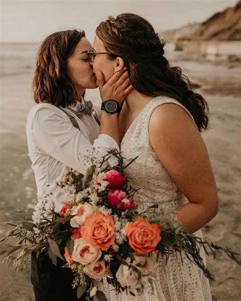 Magazine Meet Dee And Sarah 💖⁠ Their Entire Elopement Was Kept Pretty Simple And Low Key The