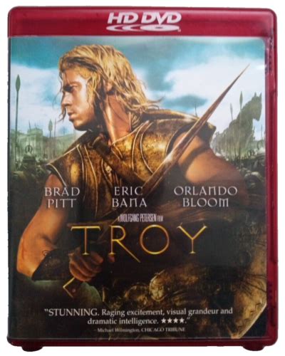 Troy (HD DVD 2004) Region Free Drama Action Brad Pitt Eric Bana Orlando ...