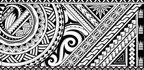 Armband Tattoo In Tribal Polynesian Style Stock Vector Adobe Stock