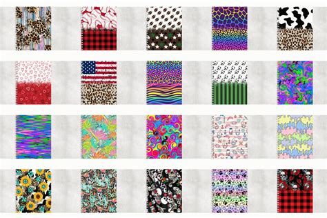 100 Note Book Sublimation Design Bundle Note Book Bundle Note Book