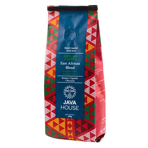 Java House East African Blend Medium Roast Medium Ground Coffee 375g