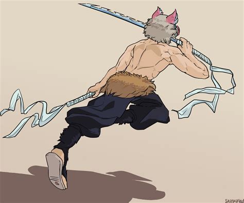 Inosuke By Skinkified On Deviantart