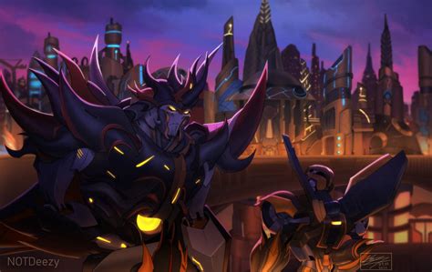 Bumblebee And Predaking By Anasjifjdjf On Deviantart