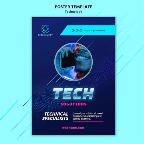 Technical Poster Design Templates
