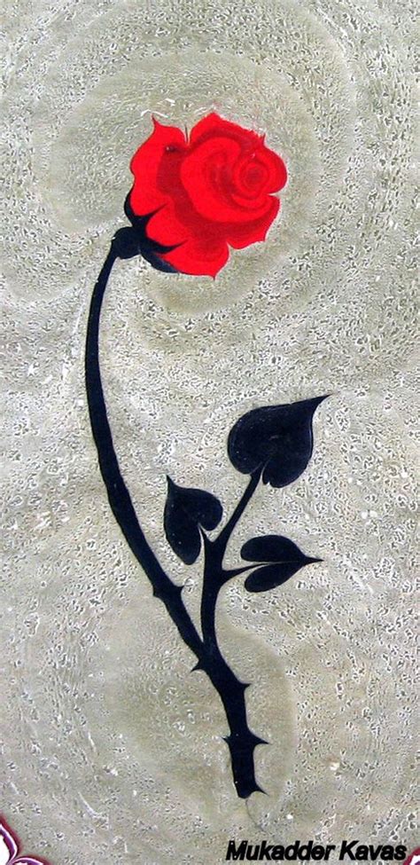 Çiçekli Ebru M Kavas 2011 Çiçekli Filografi Tezhip