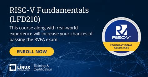 Launch Of Risc V Fundamentals Course Linux Foundation Training