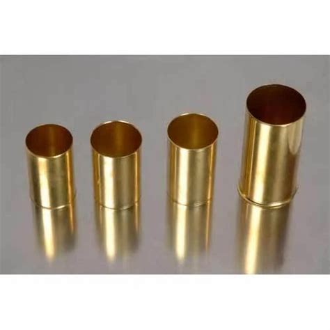 Metal Deep Drawn Sleeves Brass Automation Grade Manual Round Bar At