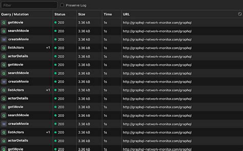 Graphql Network Inspector Chrome 웹 스토어