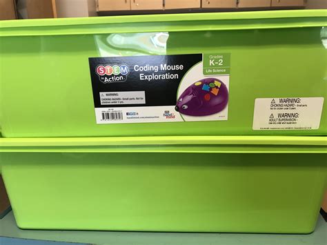 stem in action coding mouse exploration jersey shore area school district