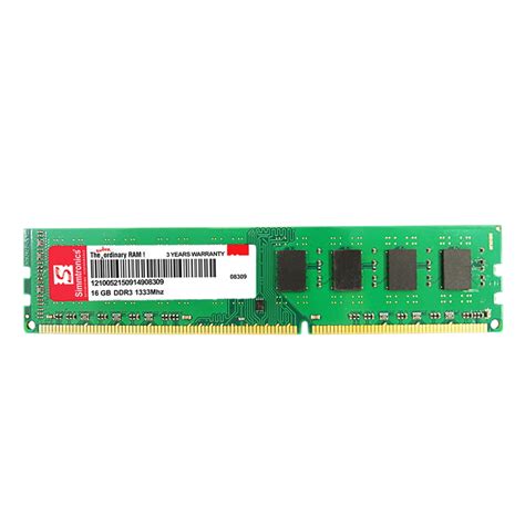 16gb Ddr3 Desktop Ram 1333mhz Simmtronics