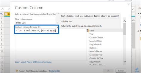 sorting date table columns in power bi master data skills ai