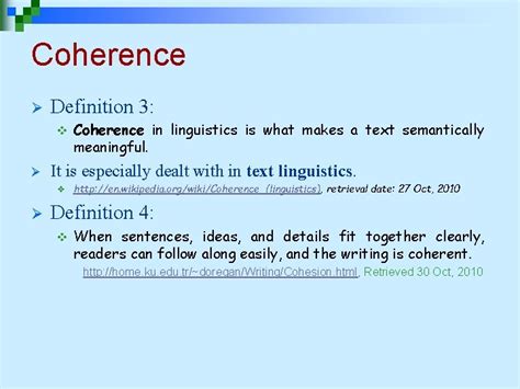 Nlp Module 2 Outline Cohesion And Coherence Ambiguity
