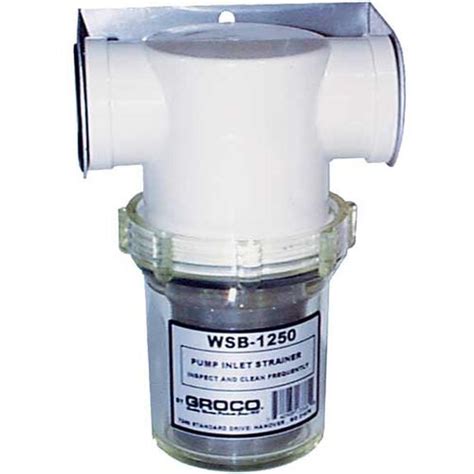 Groco Inline Water Strainer 34 Port Sizes