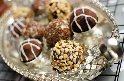 Milk Chocolate Truffles Sweet Treat And T