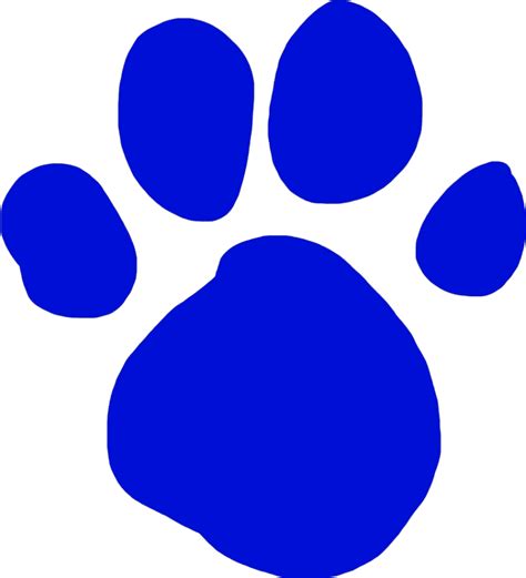 Blues Clues Logo Blues Paw Print By Lelekjohn On Deviantart